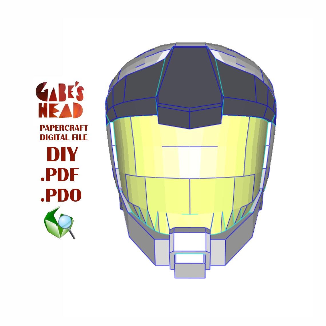 Pilot Gundam Helmet Template - Etsy