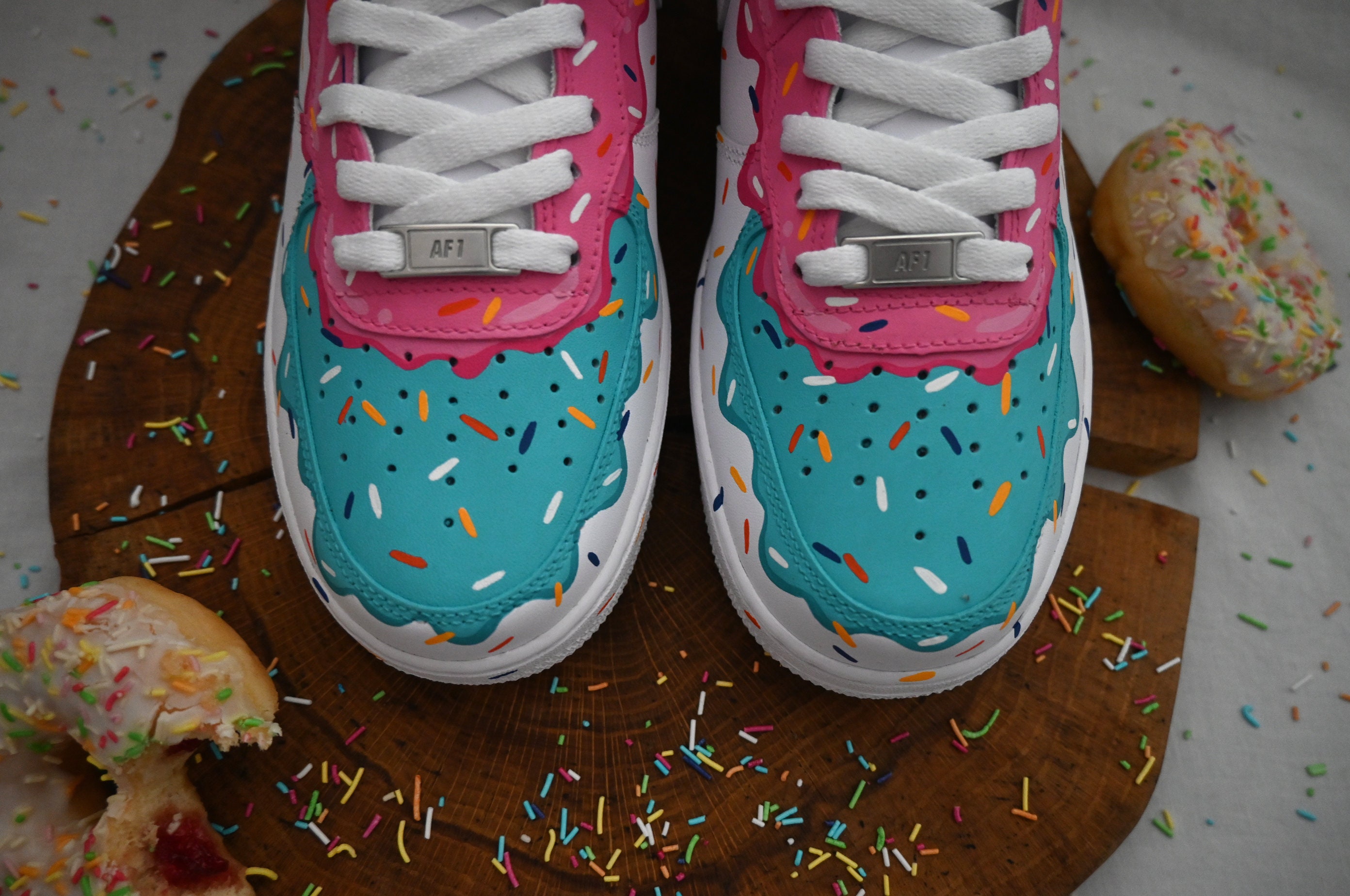 The Simpsons Nike Air Force 1 Mid Custom Shoes Hand Painted - Etsy UK