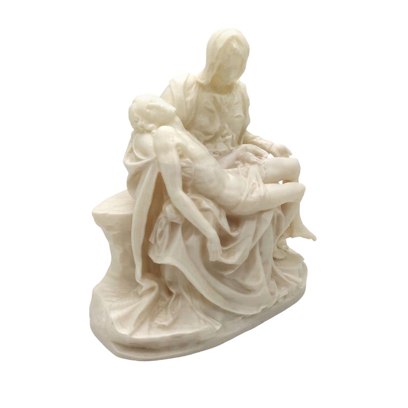 La Pieta Statue: Michelangelo Replica, Catholic Religious Gift (3D ...
