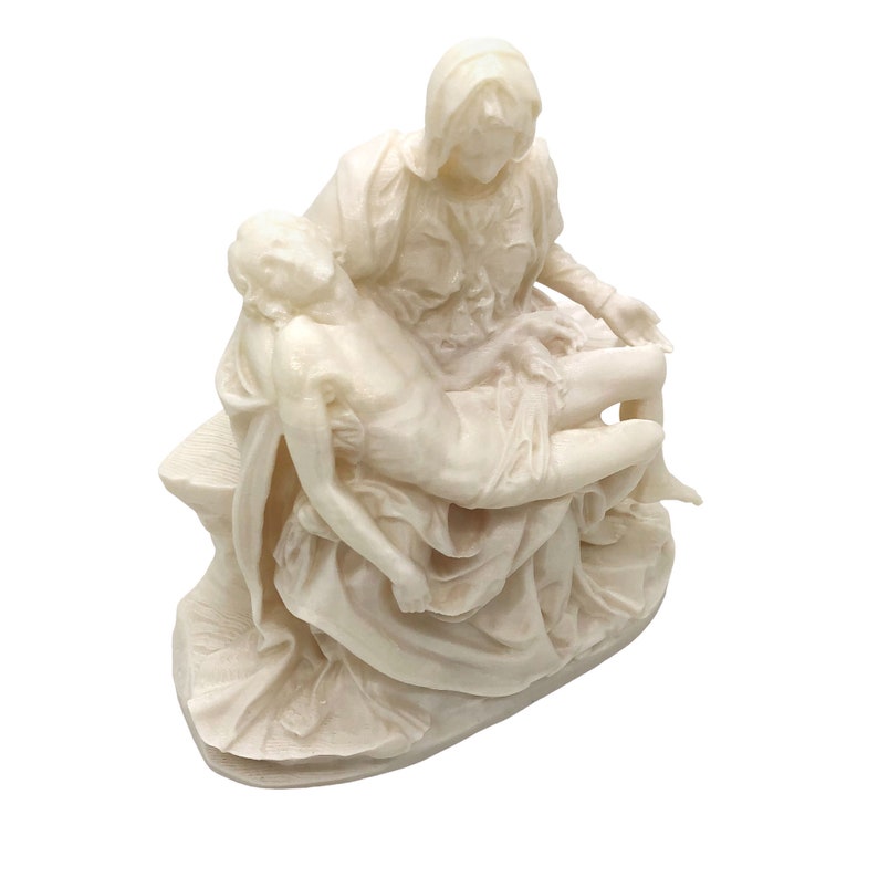 La Pieta Statue: Michelangelo Replica, Catholic Religious Gift (3D ...