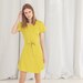 Lemon Linen Wrap Dress Short Linen Dress Summer Linen Dress - Etsy