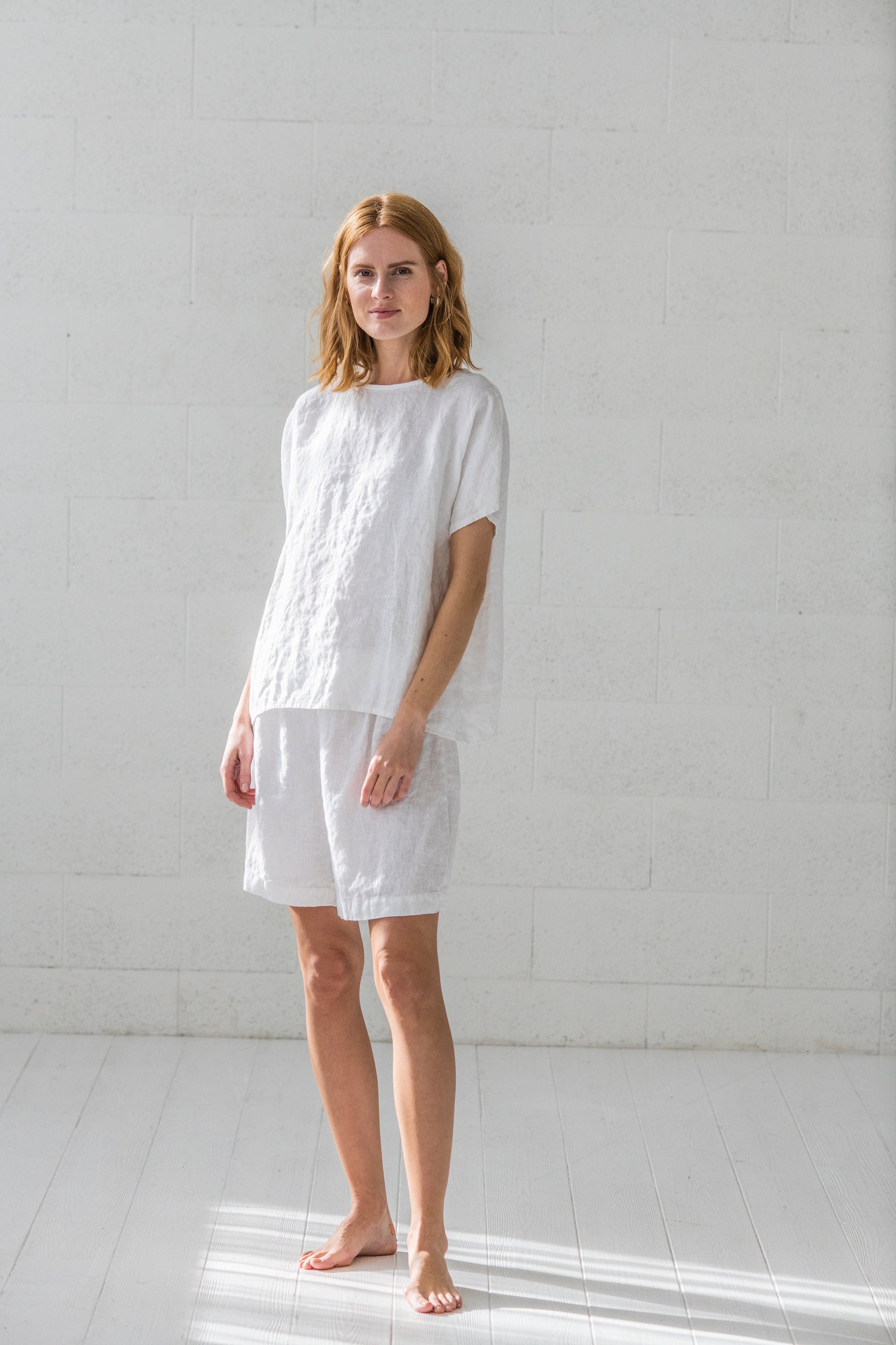 Natural Linen Pajamas Set Linen Women Sleepwear - Etsy
