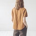 Loose Linen Top / Oversized Linen Tee / Blouse for Women - Etsy