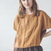 Loose Linen Top / Oversized Linen Tee / Blouse for Women - Etsy