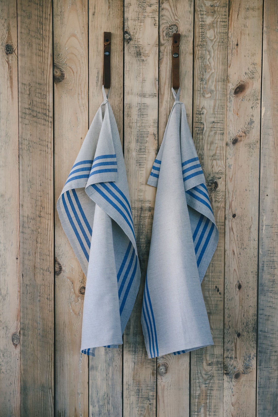 Linen Cotton Kitchen Towels Set of 2, Linen Cotton Tea Towels Set of 2 ...