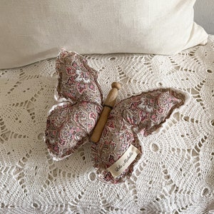Shabby Chic Butterfly Hand Sewn Cubby Stuffer Nursery Decor - Etsy