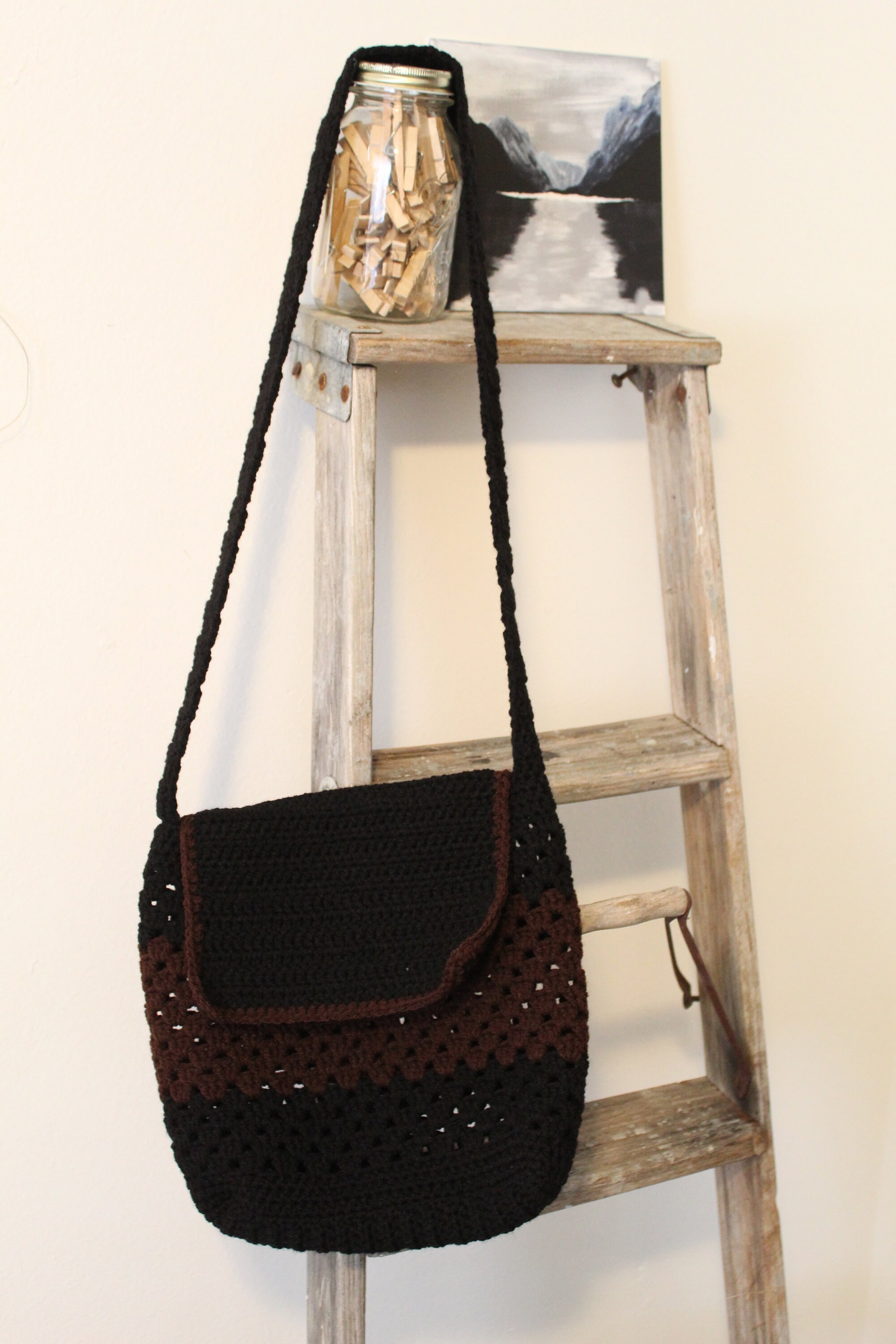 Crochet Book Bag Pattern - Etsy