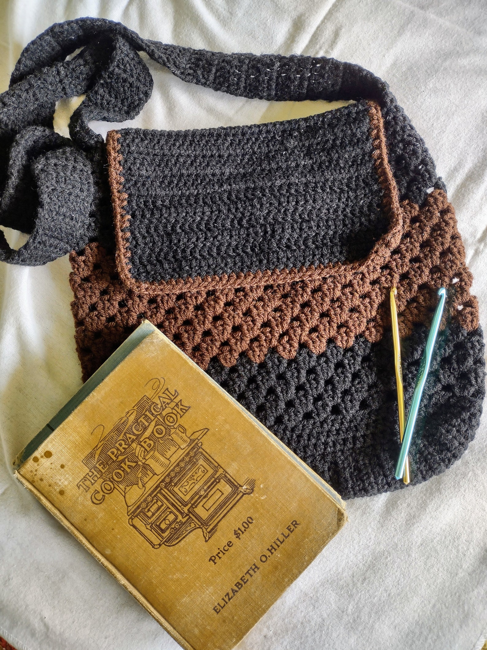 Crochet Book Bag Pattern - Etsy