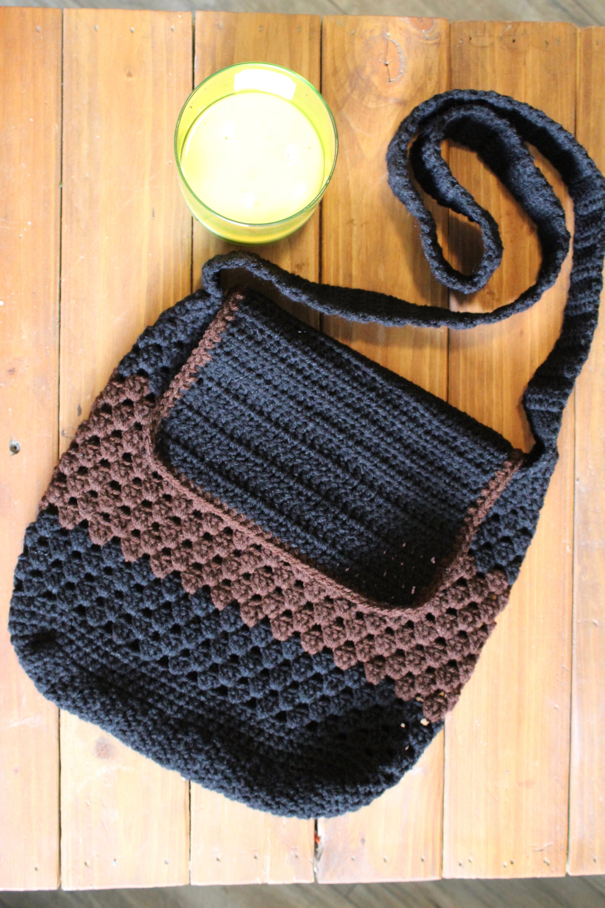 Crochet Book Bag Pattern - Etsy