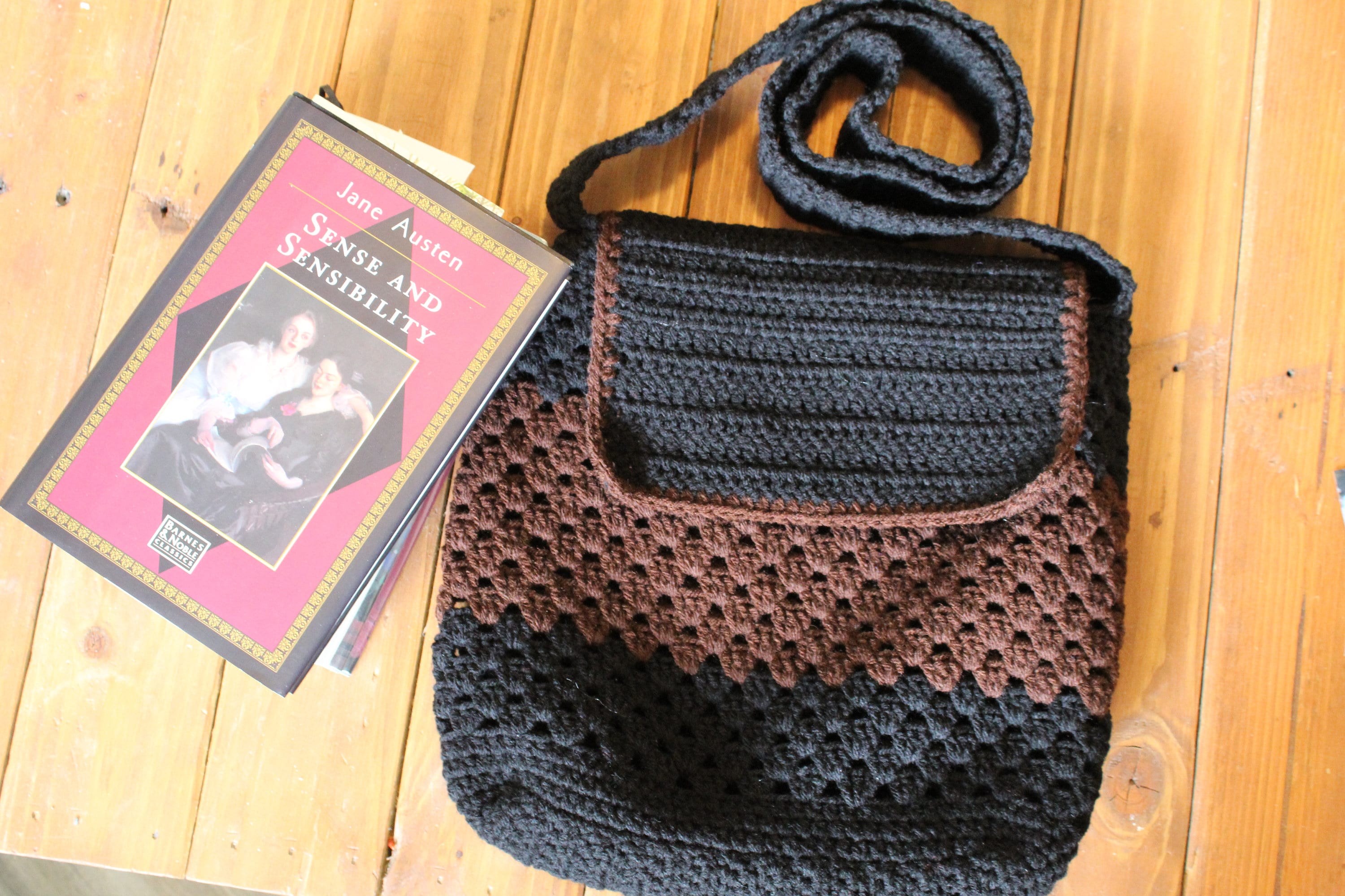 Crochet Book Bag Pattern - Etsy