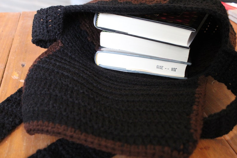 Crochet Book Bag Pattern - Etsy