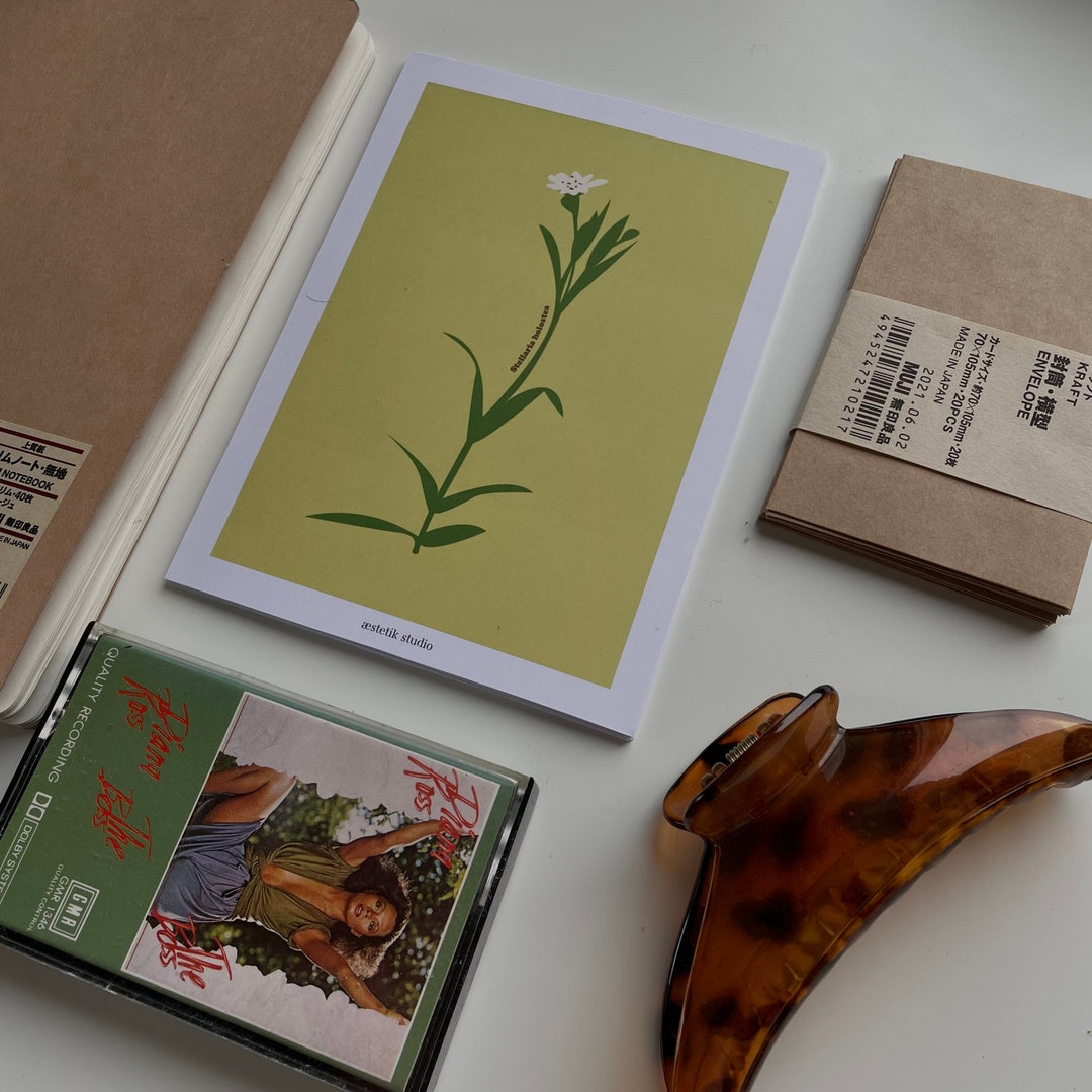 Wildflower Postcard, Cute Wildflower Postcard, Flower Postcard ...