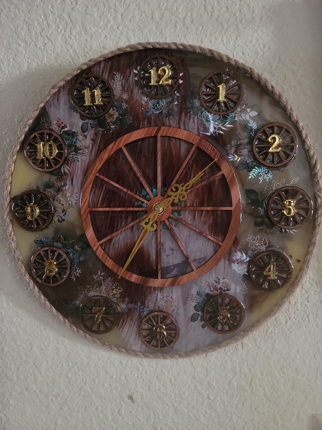 Custom Made Wall Clock - Etsy