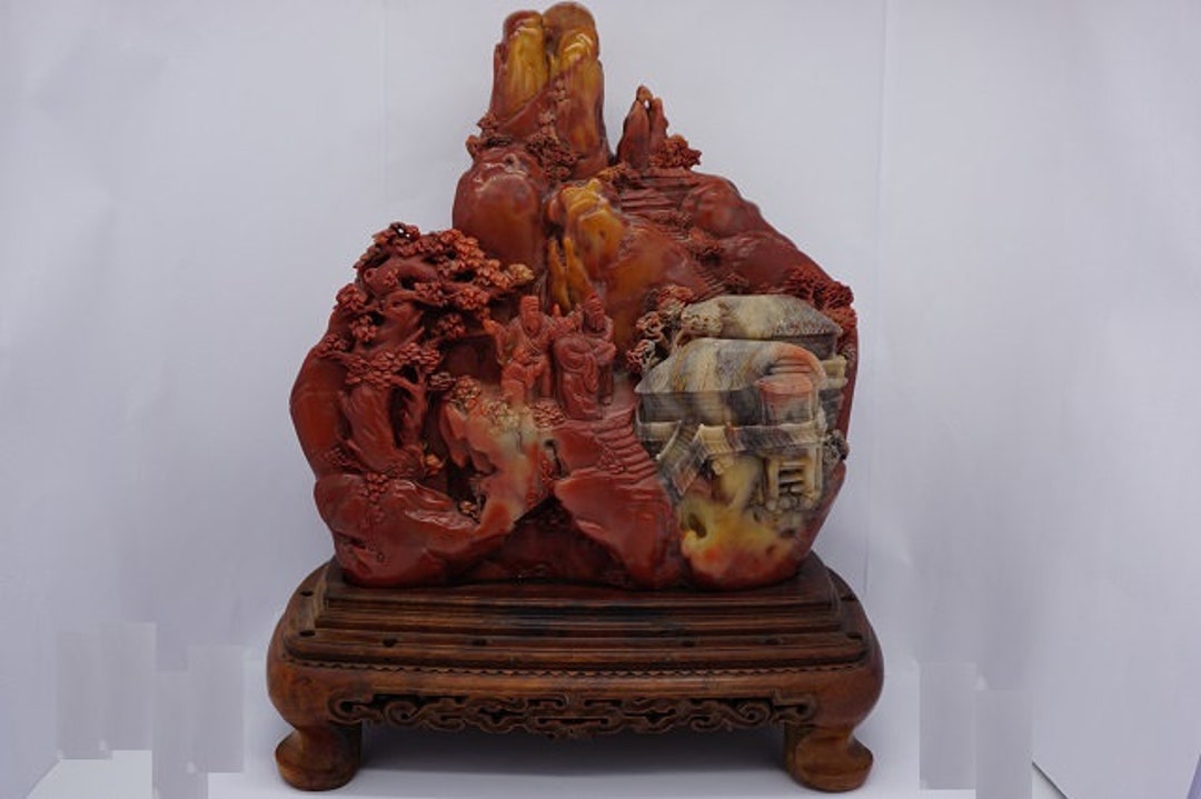 Chinese Shoushan Stone Sculpture Artistry at Its Best an Outstanding ...