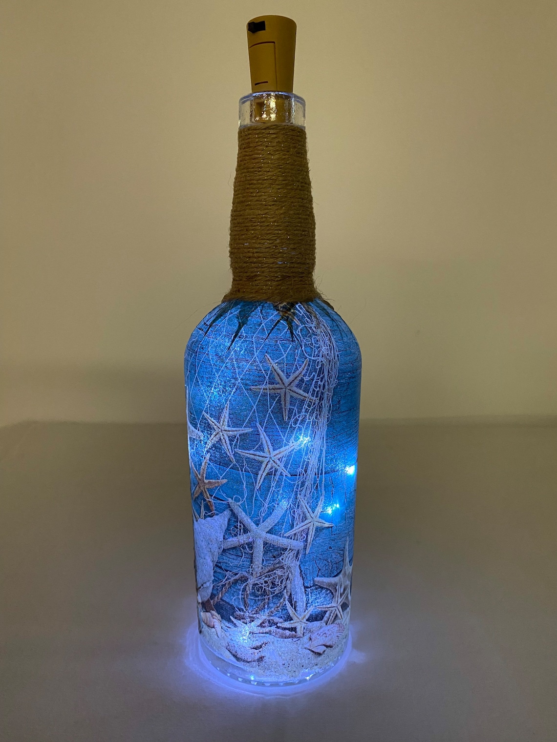 Decorated Bottle Lamp-light up Wine Bottle-decorated Bottle With Lights ...