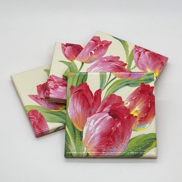 Decoupage Coasters - Etsy