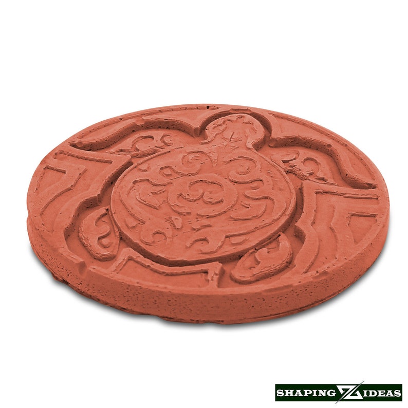 Sea Turtle Coasters Round Concrete Coasters Cork Backed | Etsy