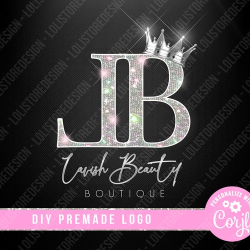 DIY Lavish Beauty Logo Hair Beauty Logo Hair Logo Premade - Etsy