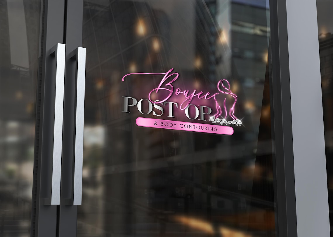 DIY Post Op Premade Logo Body Contour Logo Spa Logo Body - Etsy