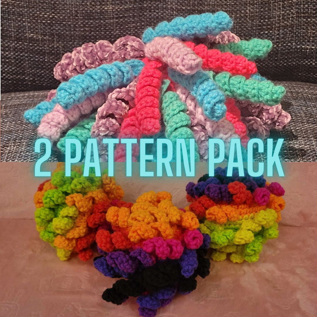 PDF PATTERN ONLY - Crochet Sensory Play Ball & Mini Sensory Play Ball 2 ...