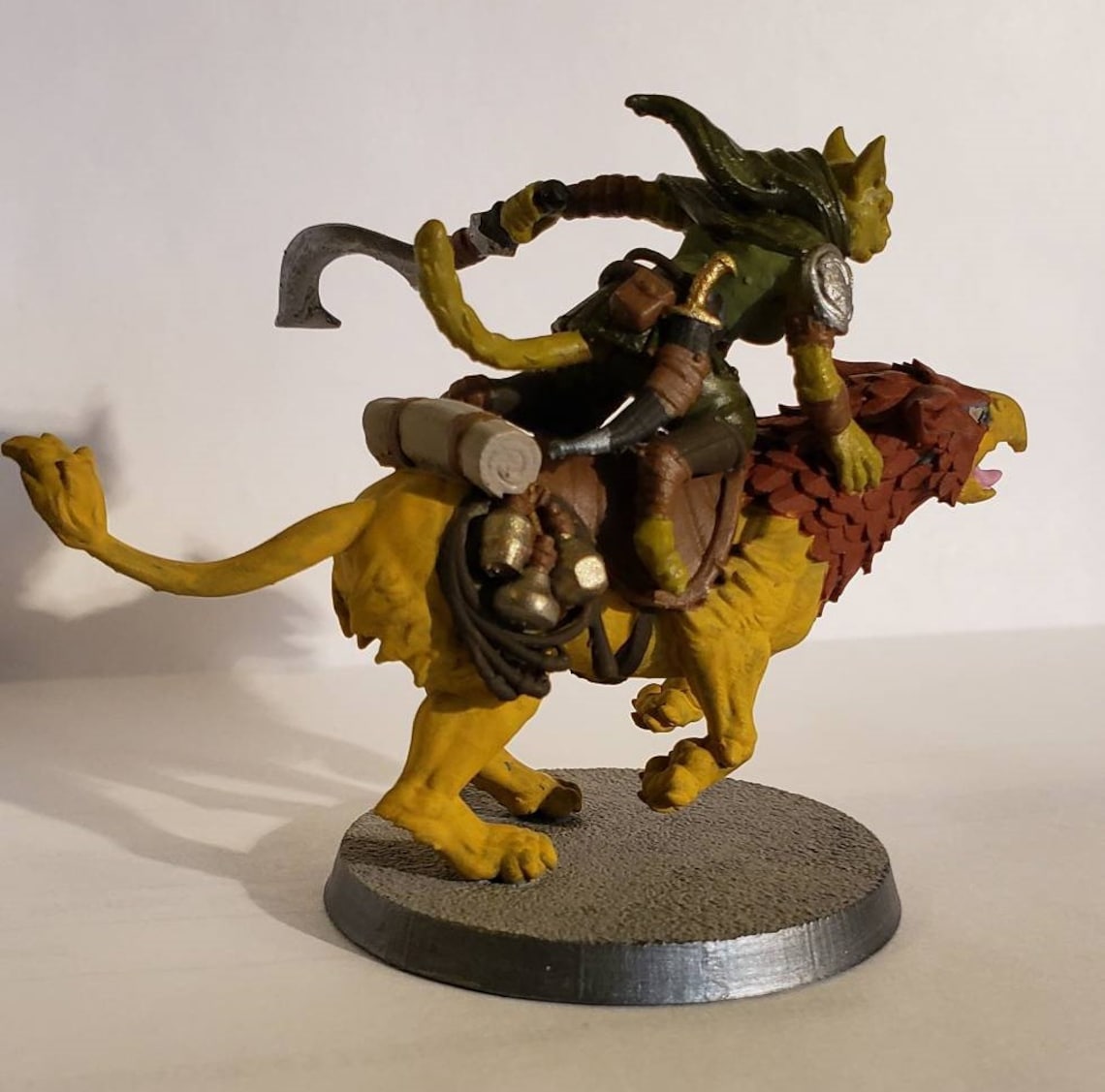 Tabaxi Raider Thief Rogue on Gryphon - Etsy