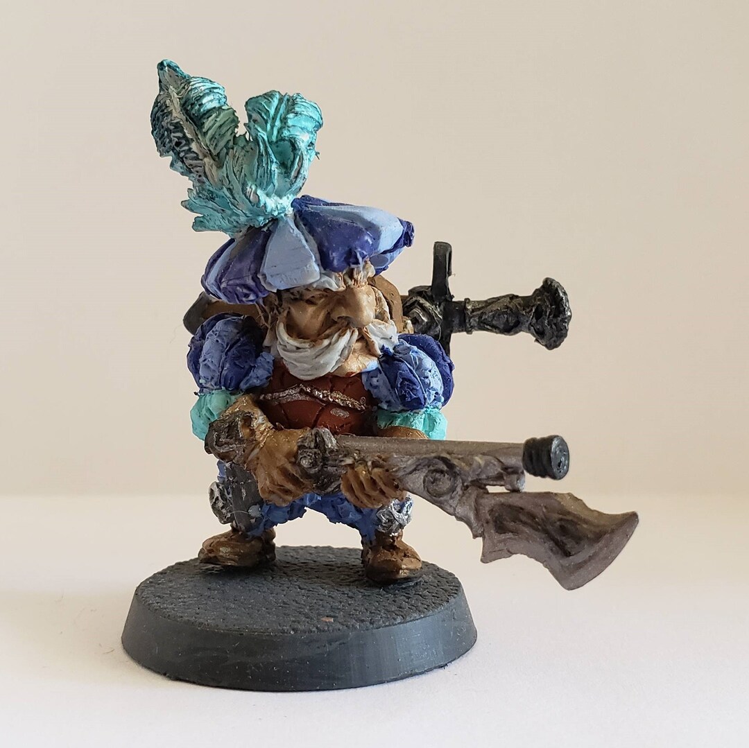 Fancy Dwarf With Musket and Sword - Etsy