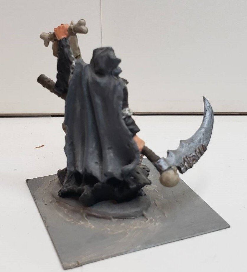 Warlock With Scythe Scroll Reaper - Etsy