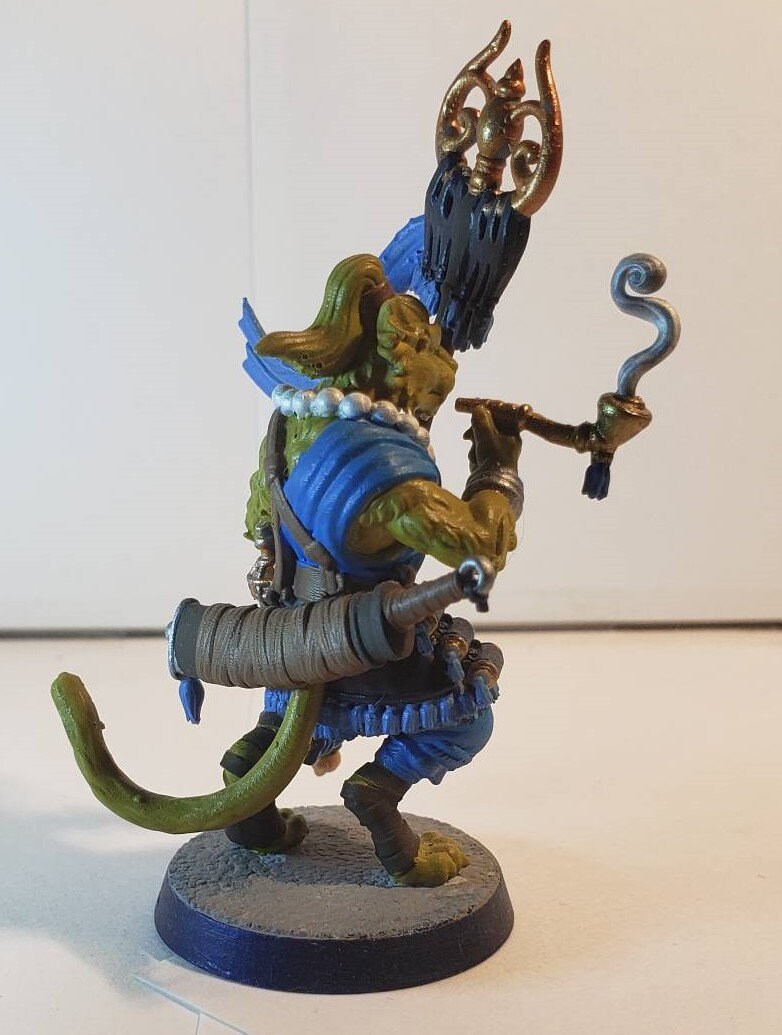 Tabaxi Puma Chief Pipe Smoke Staff Banner - Etsy