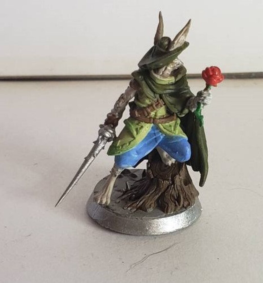 Harefolk Rabbit Folk Swashbuckler Sword Rose - Etsy