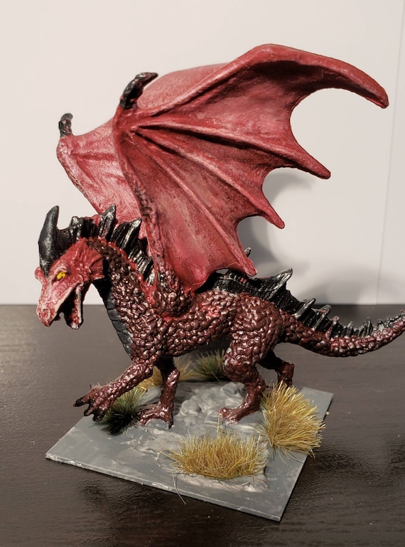 Young Red Dragon - Etsy