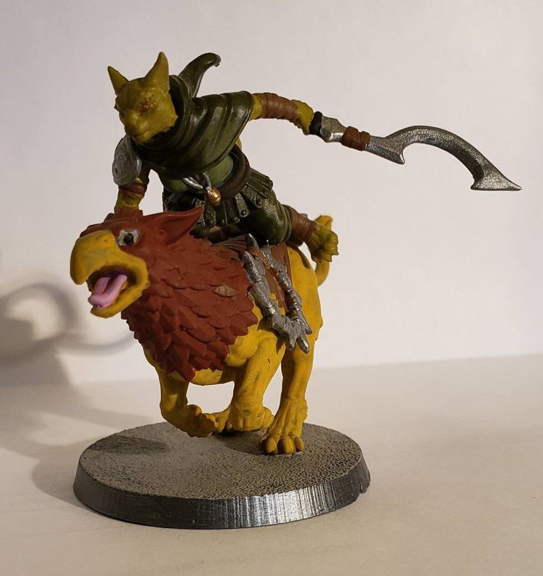 Tabaxi Raider Thief Rogue on Gryphon - Etsy