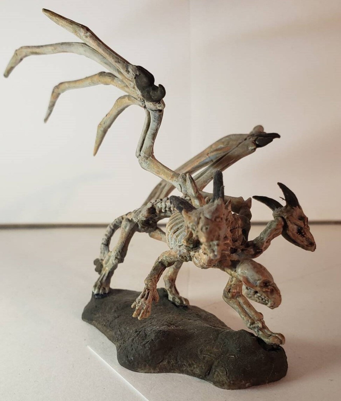 Three-headed Skeleton Monster Chimera - Etsy
