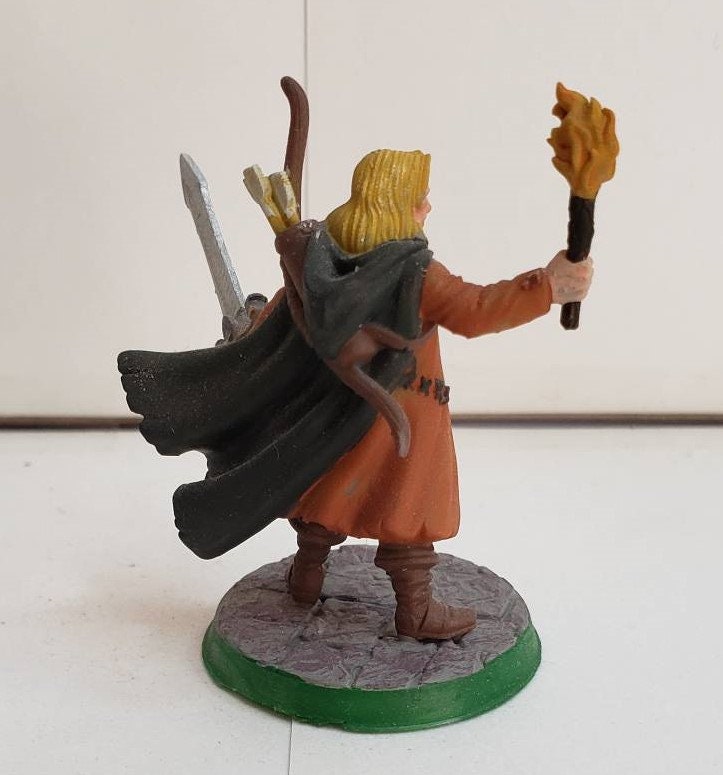 Adventurer With Torch Sword and Bow Ranger Blonde - Etsy