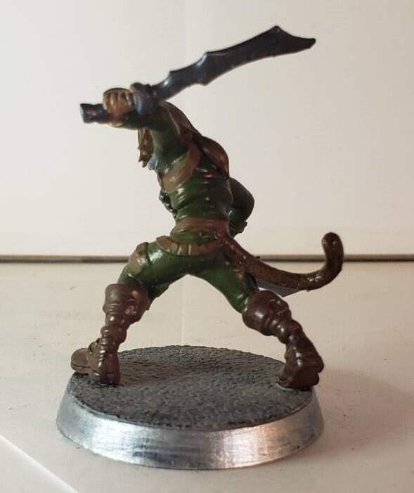 Rogue Ninja Catfolk Tail Dual Sword Tabaxi - Etsy