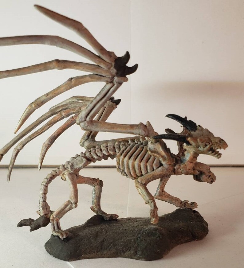 Three-headed Skeleton Monster Chimera - Etsy