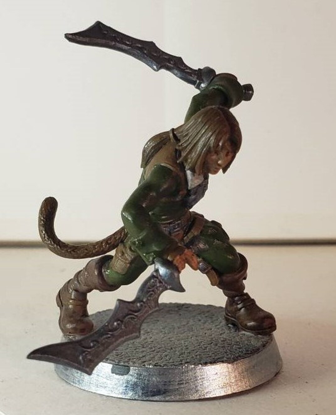 Rogue Ninja Catfolk Tail Dual Sword Tabaxi - Etsy