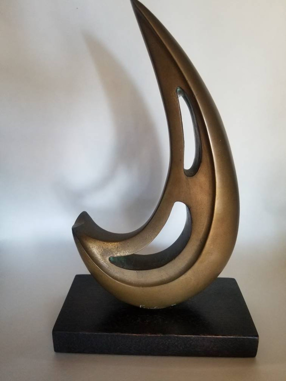 Rare Listed Artist John Farnham Original Signed Abstract Bronze ...
