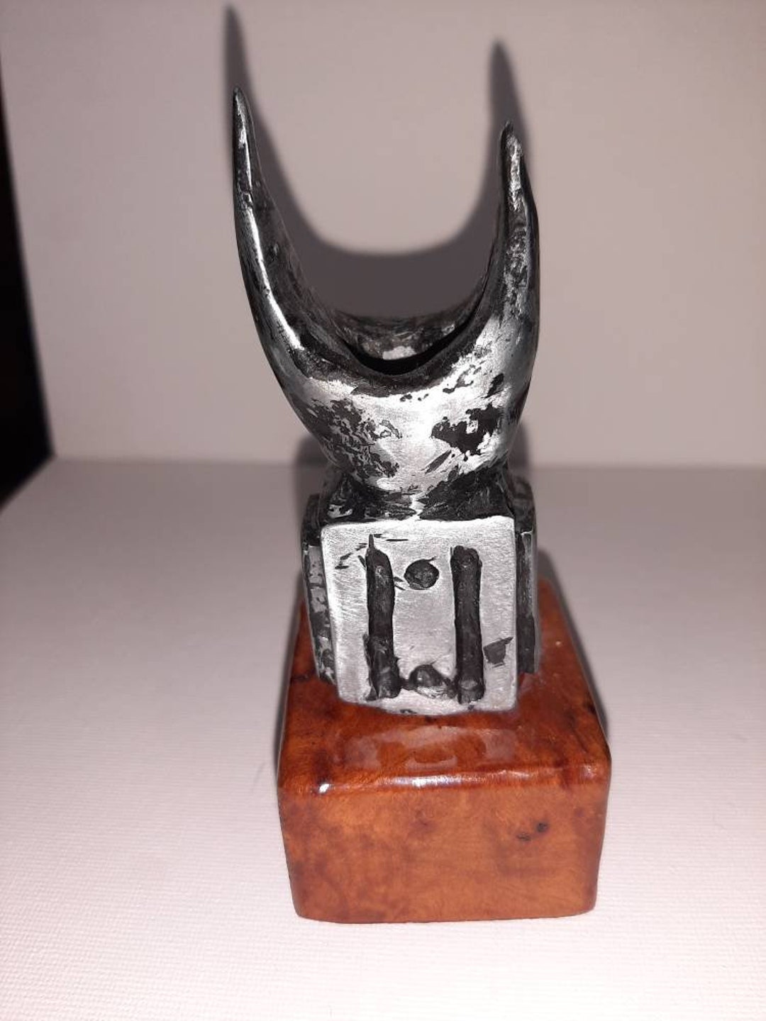 Abstract Chrome Gothic Sculpture Midcentury Modern Style - Etsy