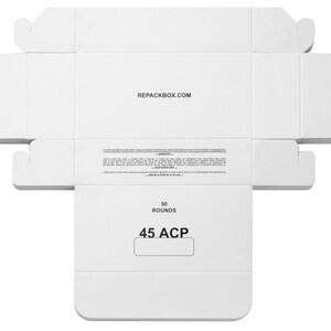 45 ACP Military Cardboard Ammo Box - REPACKBOX® 3 SAMPLES - Etsy