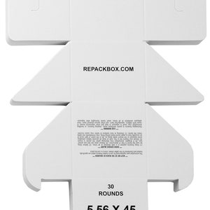 5.56 X 45 Military Cardboard Ammo Box - REPACKBOX® 3 SAMPLES - Etsy