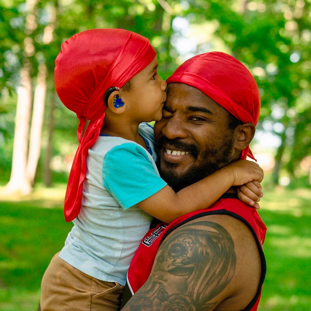 Daddy and Me Durag Set | Adult Durag | Silk Durag | Baby Durag | Baby ...