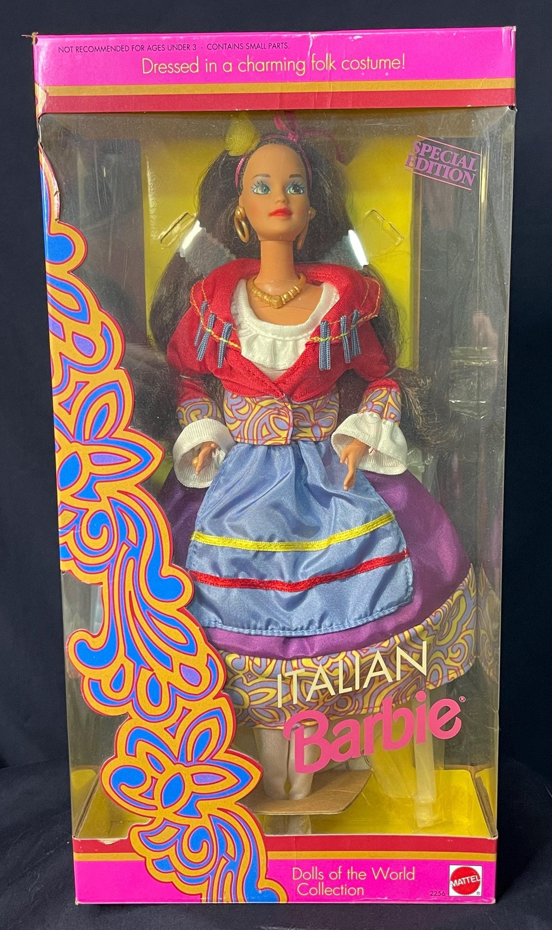 Vintage 1992 Italian Barbie From Dolls of the World Collection NRFB ...