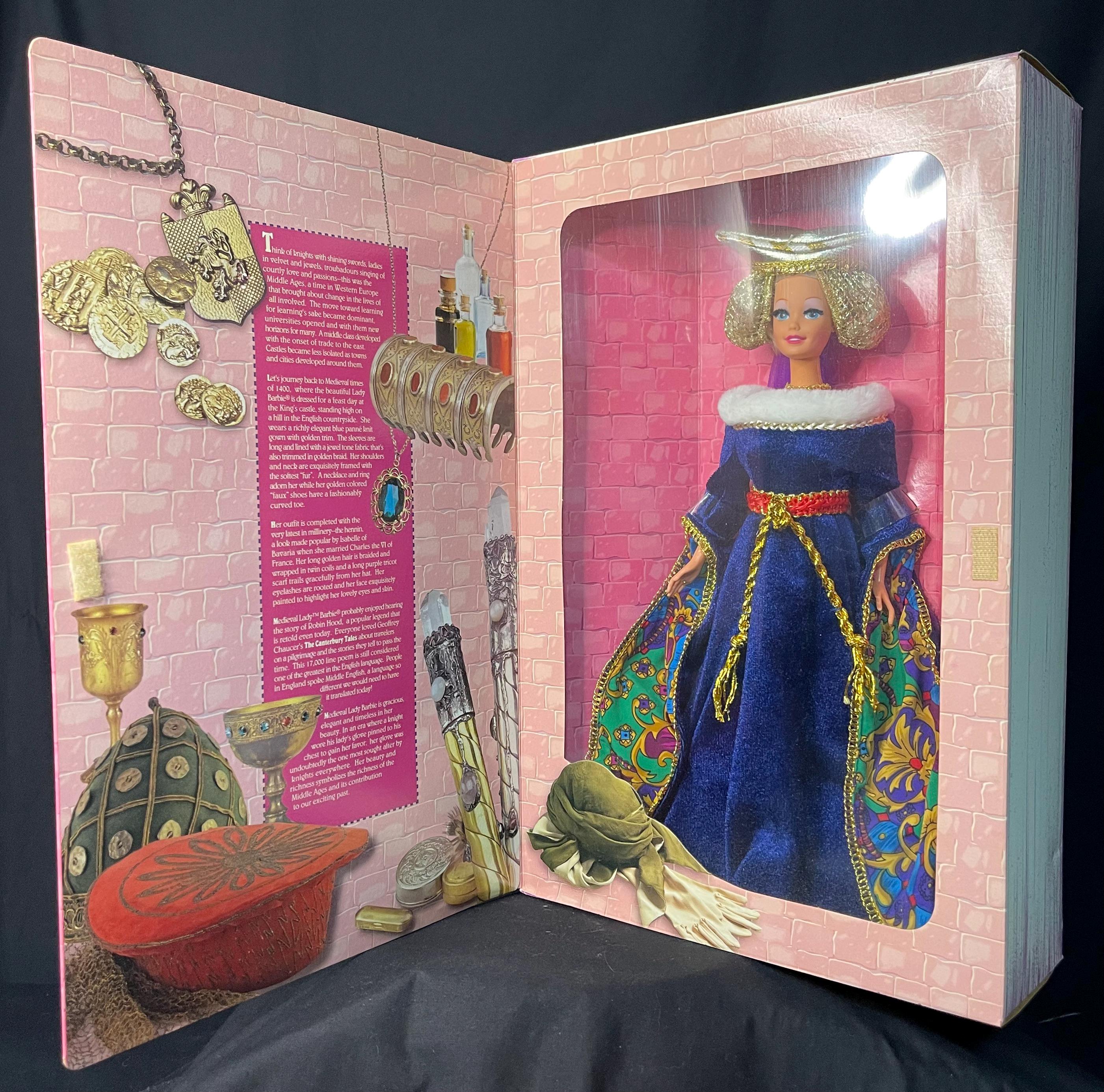 Vintage 1994 Medieval Lady Barbie From the Great Eras Collection NRFB ...