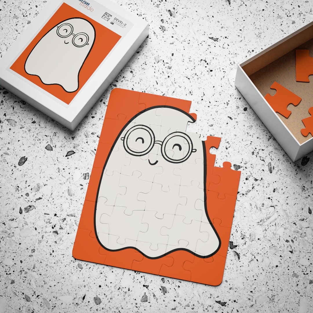 Ghost Kids' 30 Piece Puzzle - Etsy