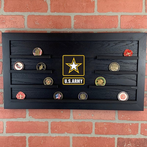 Military Coin Display - Etsy