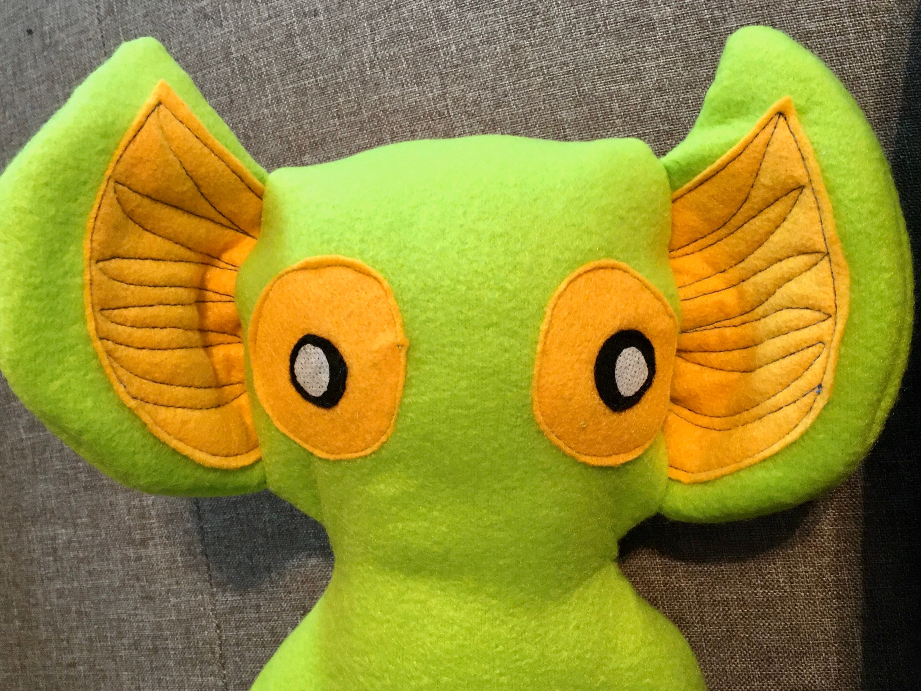 Hopkinsville Goblin cryptid Plush | Etsy