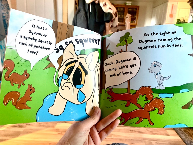 Why so Sad, Squonk? Children’s Book - Etsy