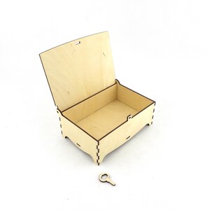 Buy Wooden Box. Laser Cut File. Cdr, Dxf, Ai, Svg. Instant Download ...