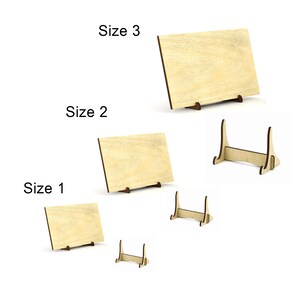 Photo Frame Stand I Easel Plate Stand I Legs for Frames I Frame Holder ...
