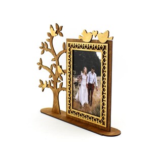 Wooden Photo Frame. Laser Cut File. Cdr,dxf,svg,ai.instant Download ...